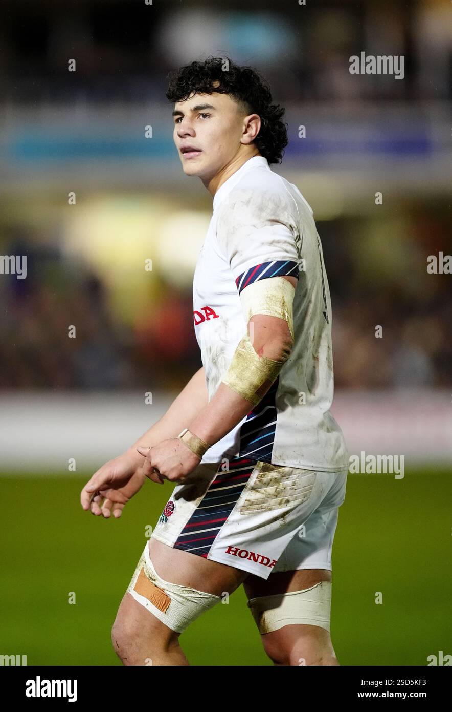 England's Kane James during the U20 Men's Six Nations match at The ...