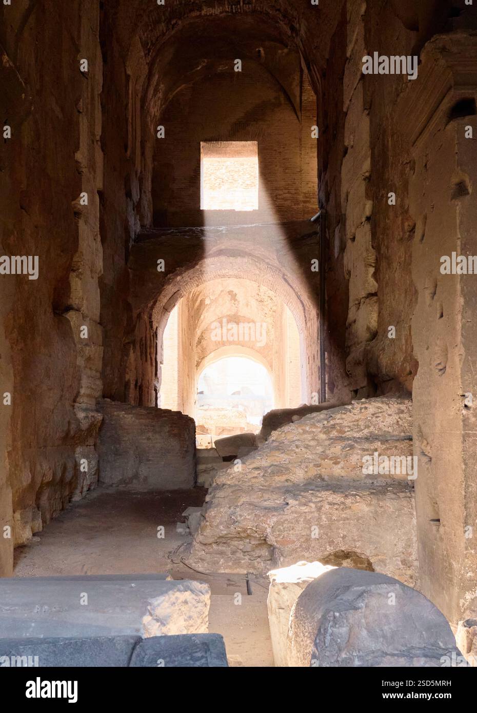 Ray of Light Through a Window in the Colosseum Stock Photo - Alamy