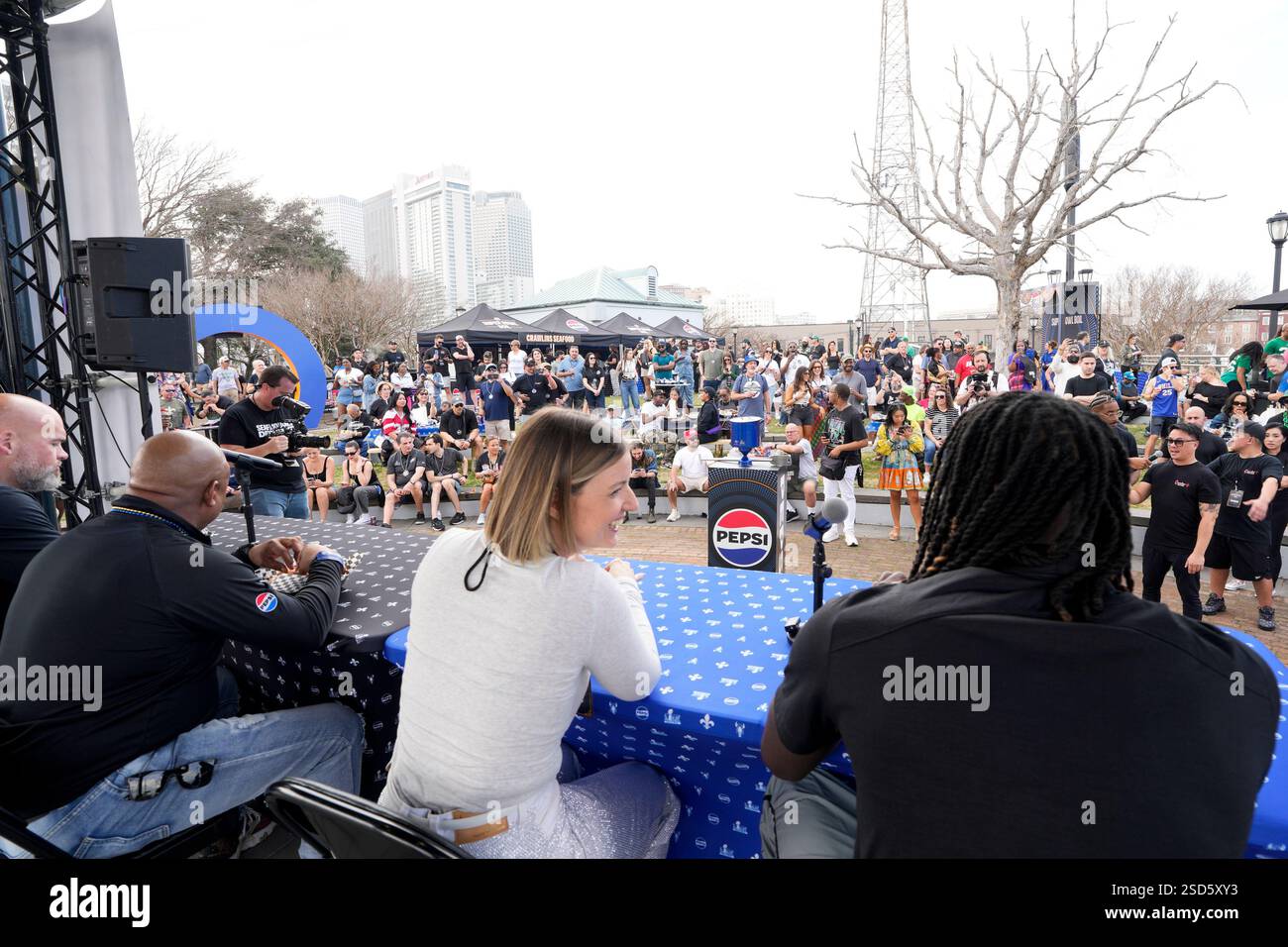 IMAGE DISTRIBUTED FOR PEPSICO – PEPSI® kicked off Super Bowl LIX ...