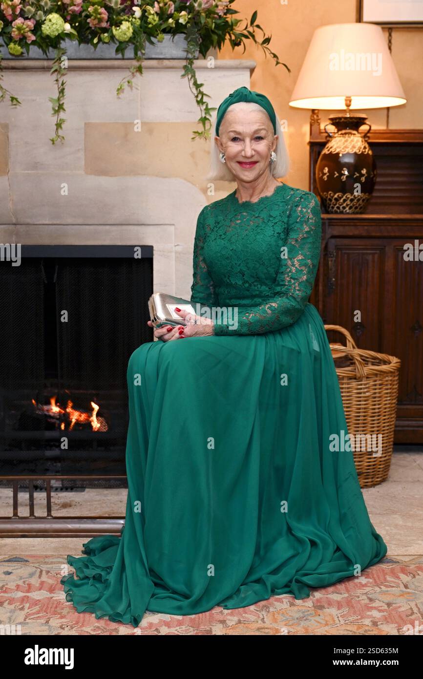 Dame Helen Mirren attends a dinner in celebration of Slow Food at King ...