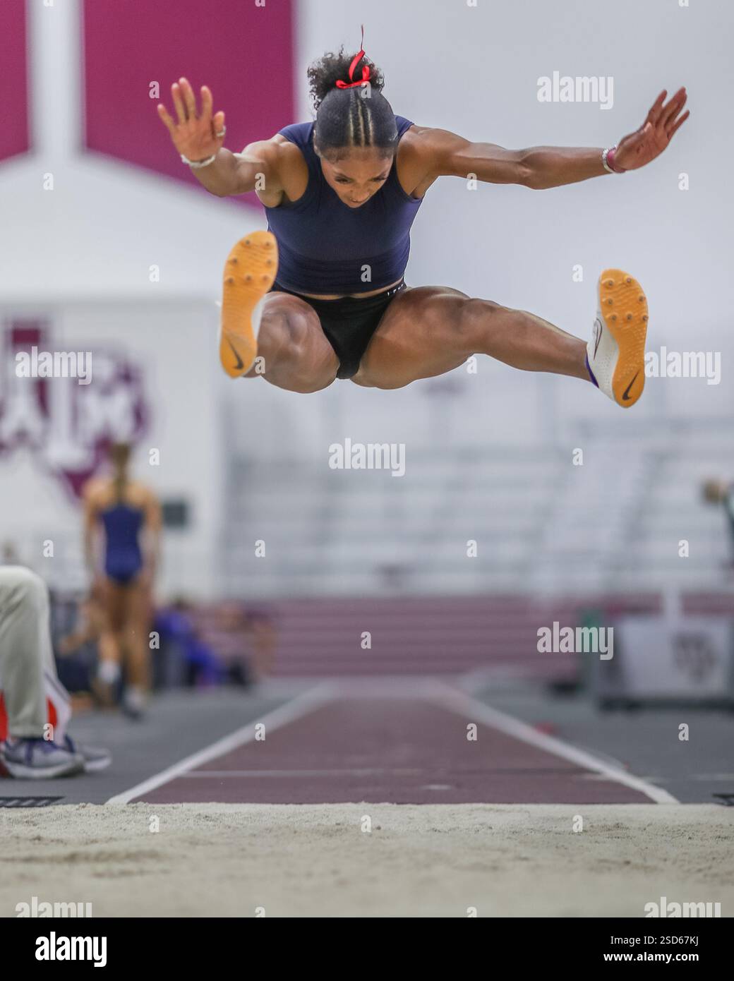 February 7, 2025: Pentathlon athlete Timara Chapman competes during the ...