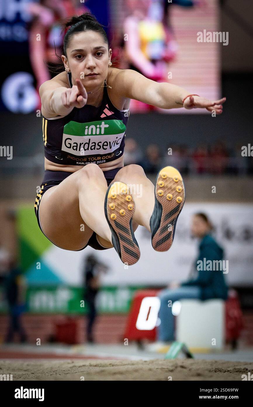 Gardasevic, Milica (SRB); init Indoor Meeting Karlsruhe im Rahmen der ...