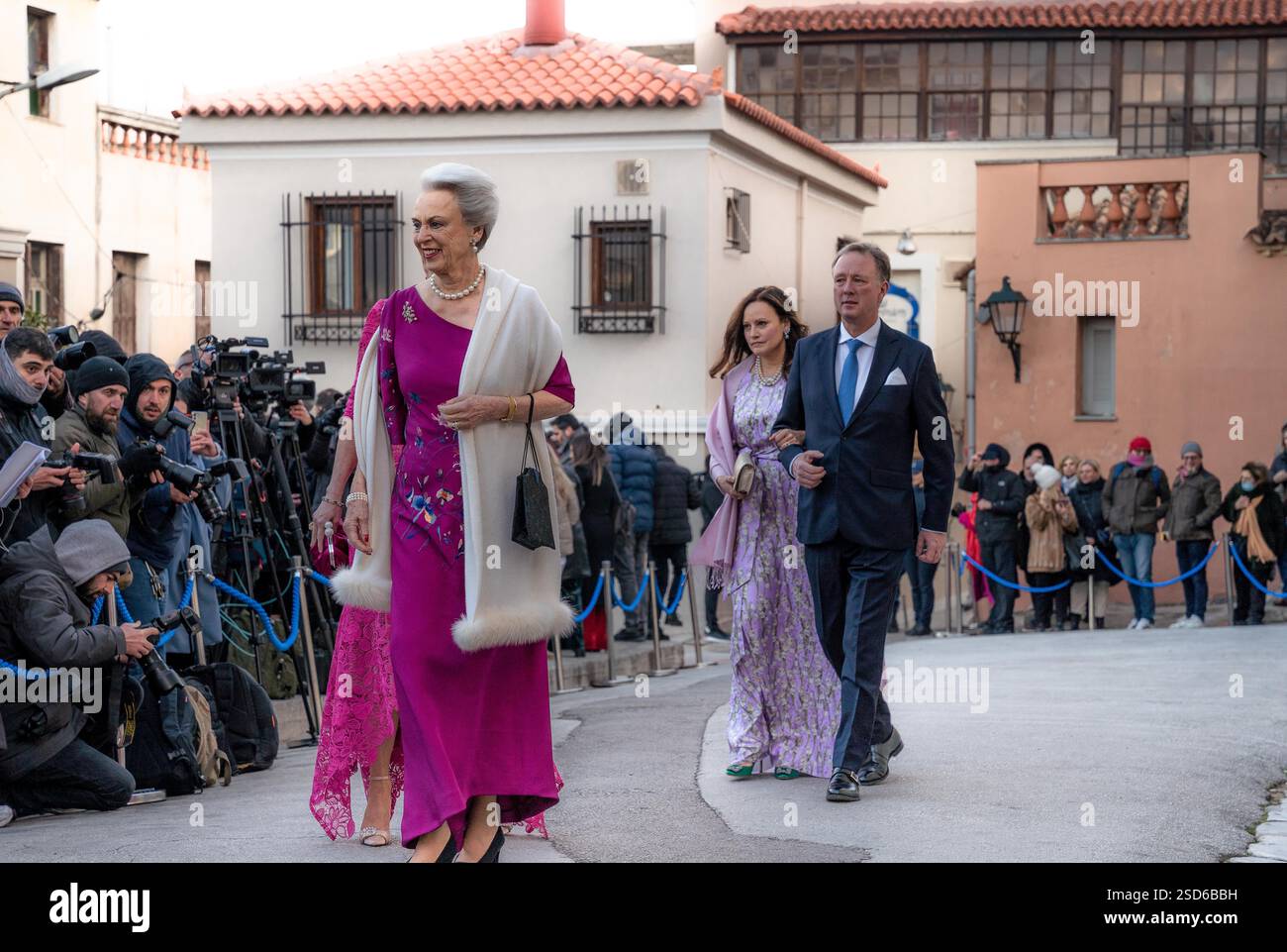 Athens, Greece. 07th Feb, 2025. Princess Benedikte of Denmark attends ...