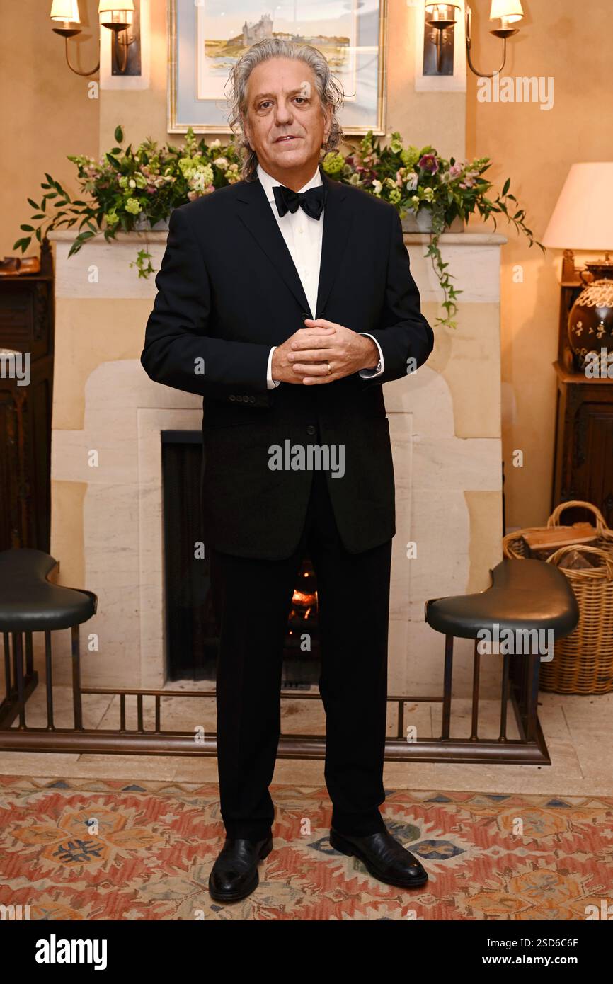 Italian chef Giorgio Locatelli attends a dinner in celebration of Slow ...