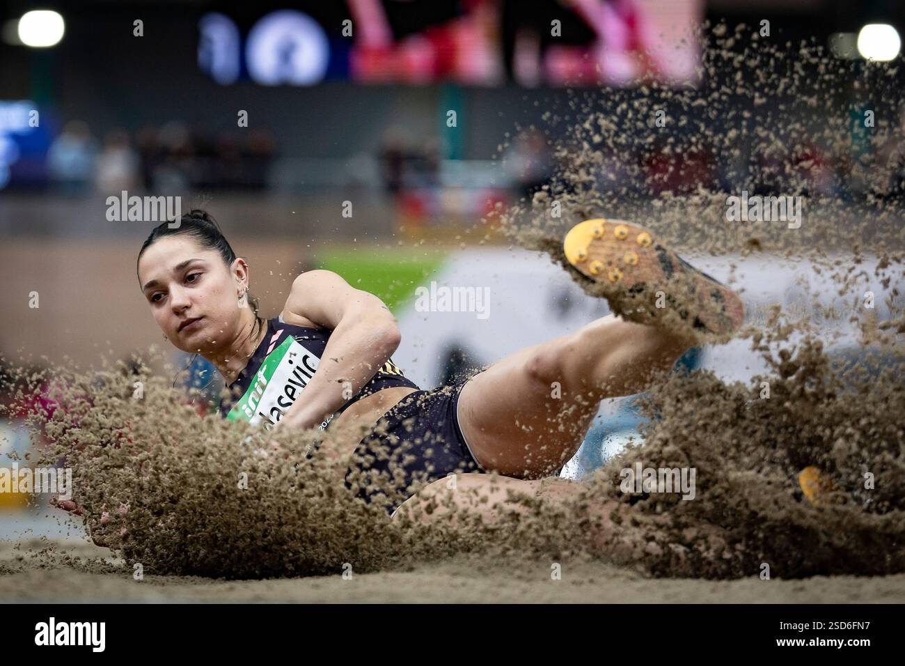 Gardasevic, Milica (SRB); init Indoor Meeting Karlsruhe im Rahmen der ...