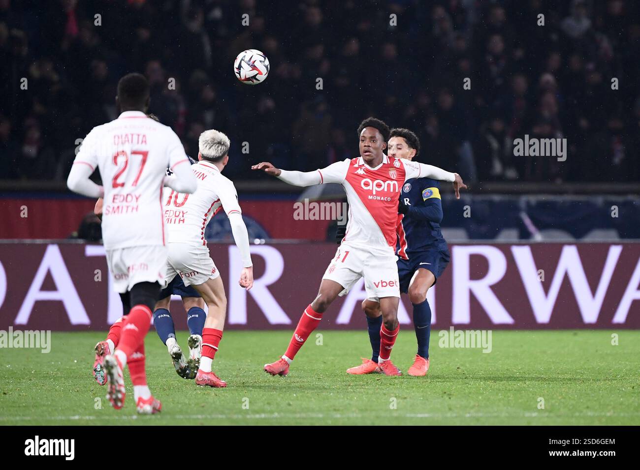 41 Lucas MICHAL (asm) during the Ligue 1 McDonald's match between Paris ...