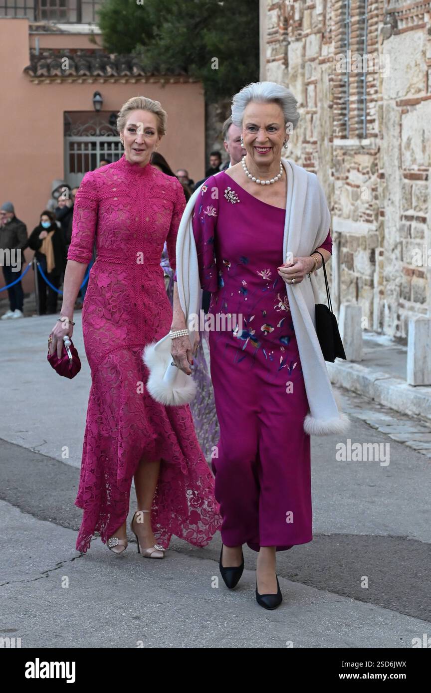 Royal wedding of Prince Nikolaos of Greece and Chrysi Vardinogianni in ...