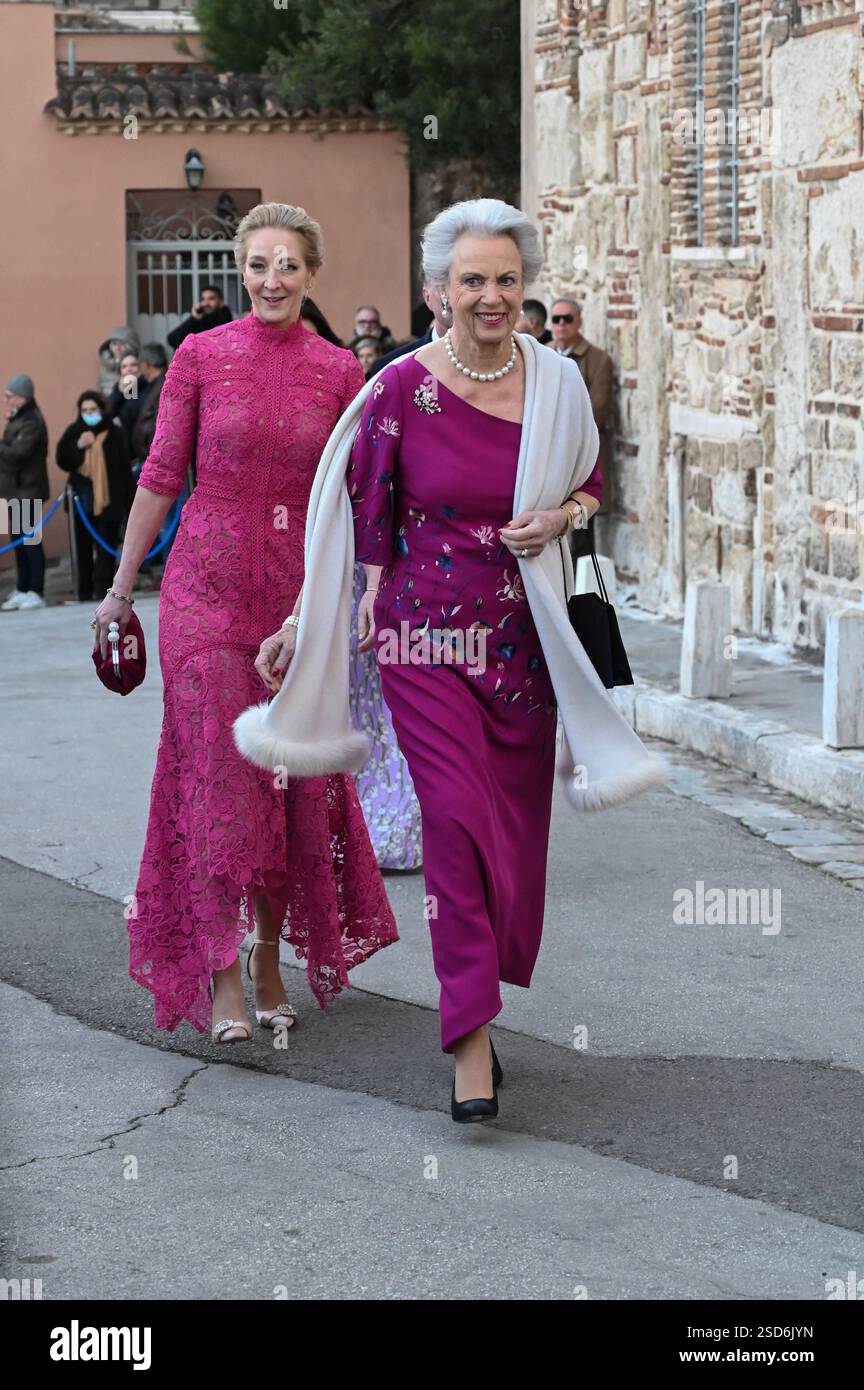 Royal wedding of Prince Nikolaos of Greece and Chrysi Vardinogianni in ...