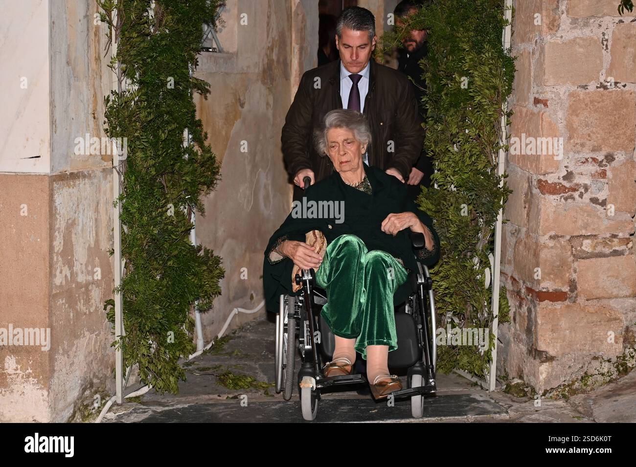 Royal wedding of Prince Nikolaos of Greece and Chrysi Vardinogianni in ...