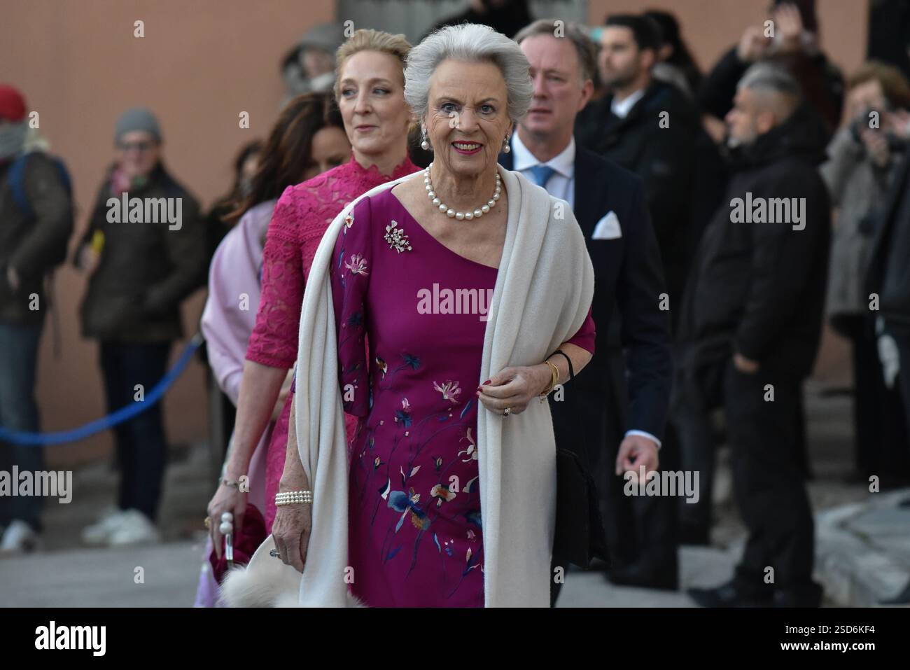 Royal wedding of Prince Nikolaos of Greece and Chrysi Vardinogianni in ...