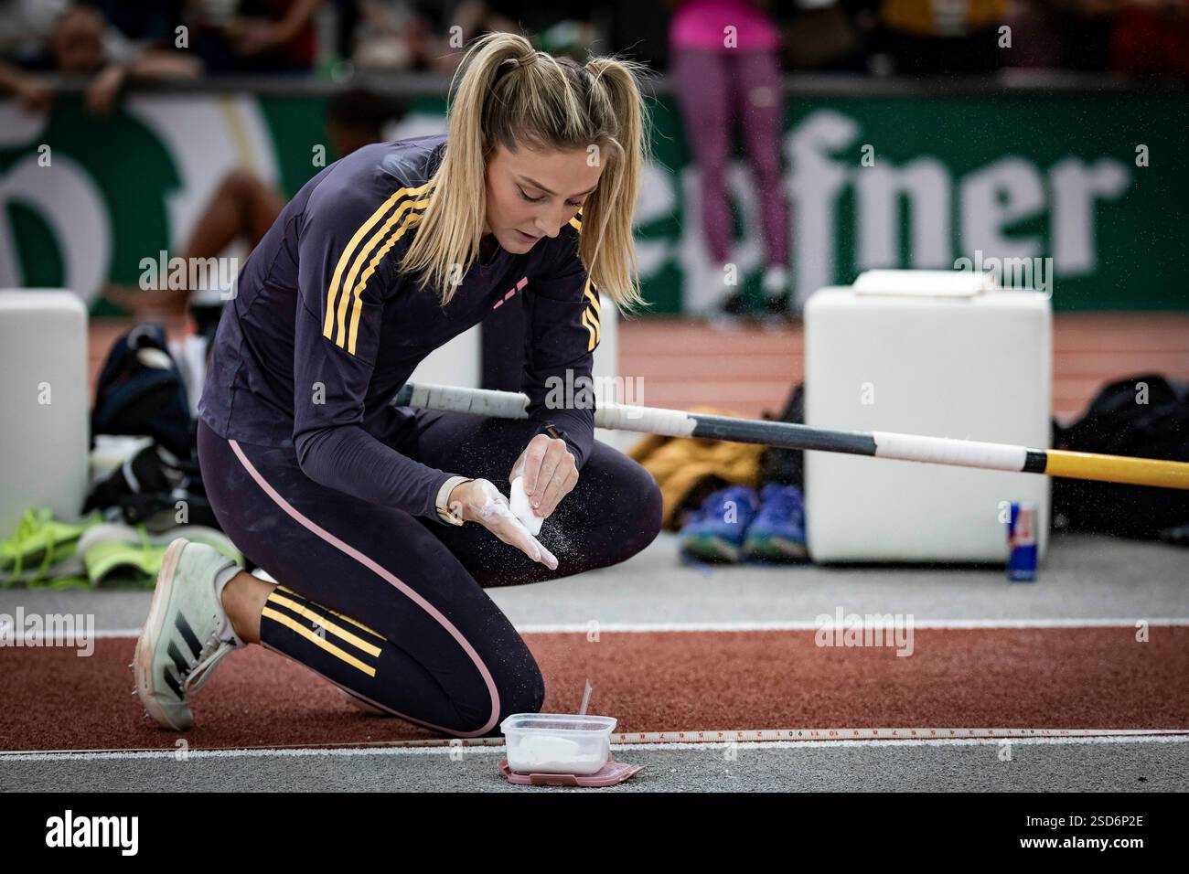 Karlsruhe, Deutschland. 07th Feb, 2025. Caudery, Molly (GBR); init ...