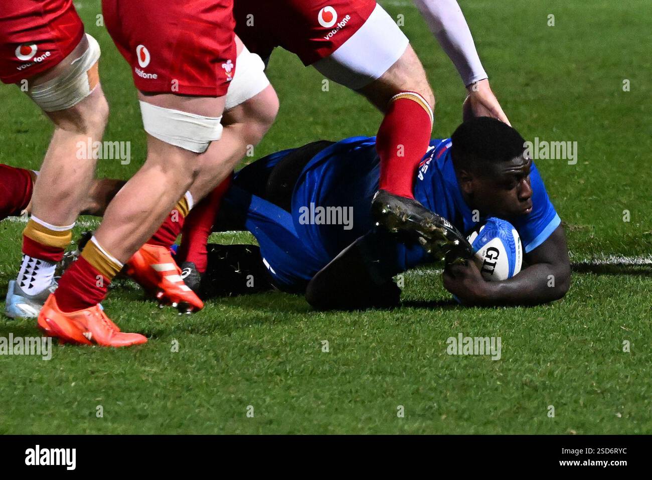 Monigo, Italy. 07th Feb, 2025. Malik Faissal ( Italy U20 ) . talia U20 ...