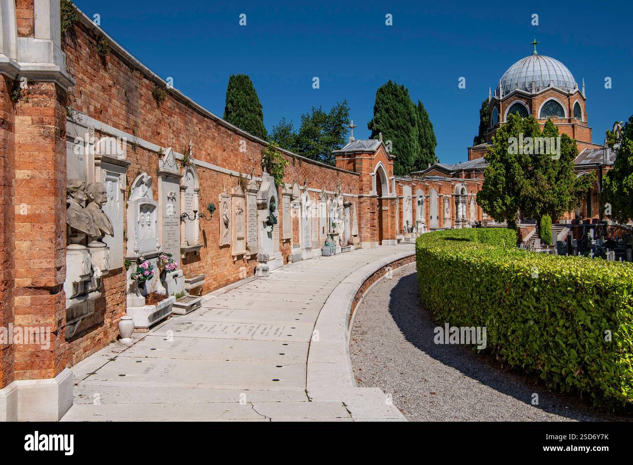 Isle of the Dead San Michele, Venice Cemetery, Italy, Venice Stock ...