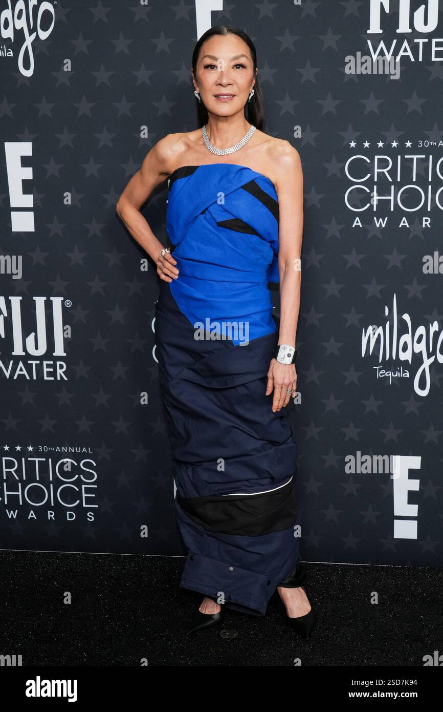 Michelle Yeoh arrives at the 30th Critics Choice Awards on Friday, Feb ...