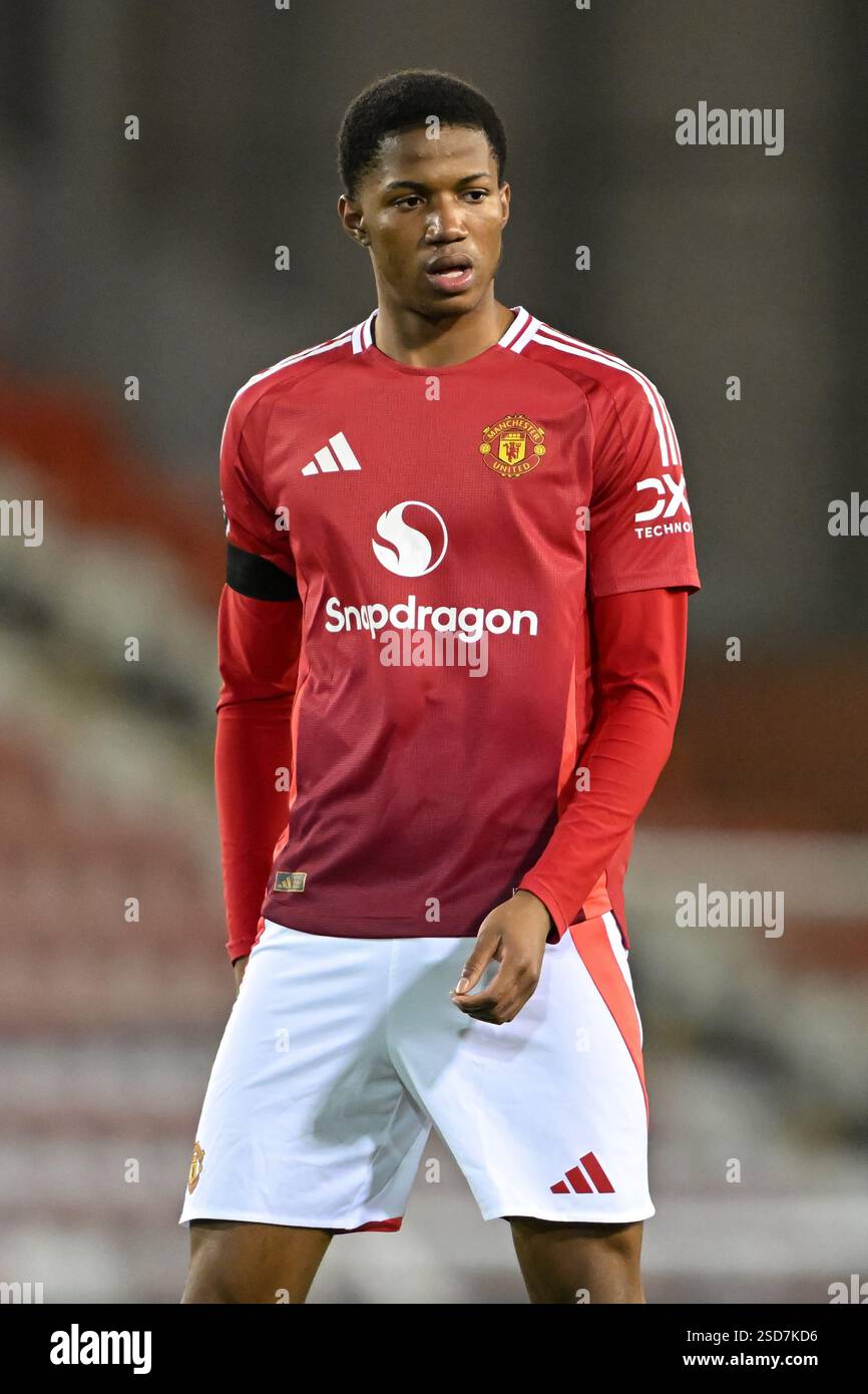 Manchester United forward Chido Obi-Martin during the Manchester United U21's v Tottenham ...