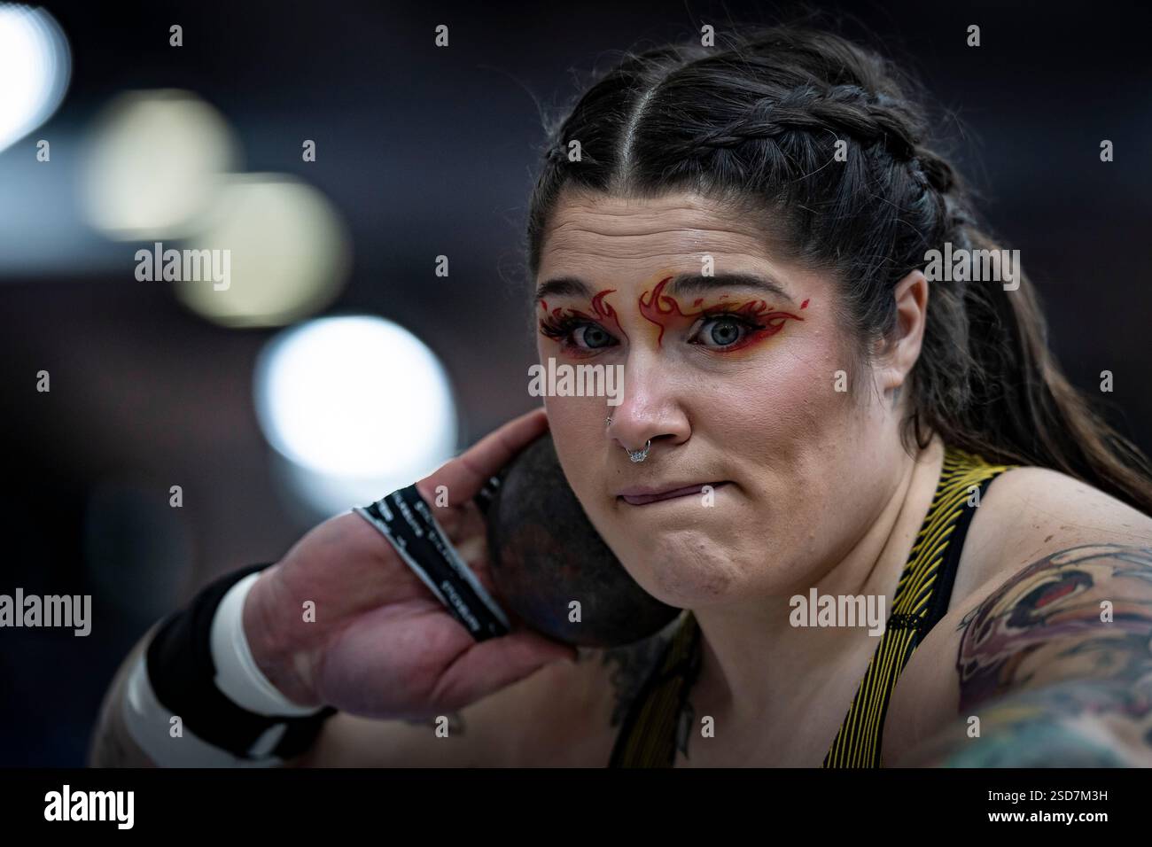 Karlsruhe, Deutschland. 07th Feb, 2025. Jackson, Chase (USA); init ...