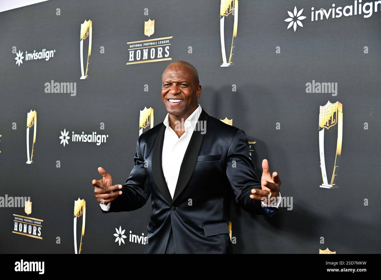 Saenger Theatre. 6th Feb, 2025. New Orleans LA; Terry Crews on the red ...
