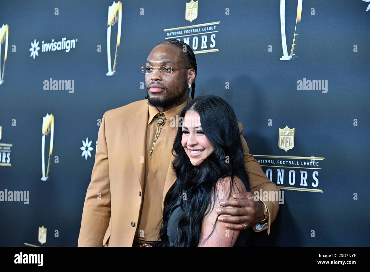 Saenger Theatre. 6th Feb, 2025. New Orleans LA; Alec Ingold of the ...
