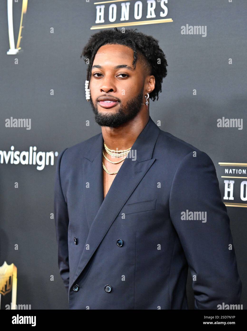 Saenger Theatre. 6th Feb, 2025. New Orleans LA; Denzel Ward of the ...