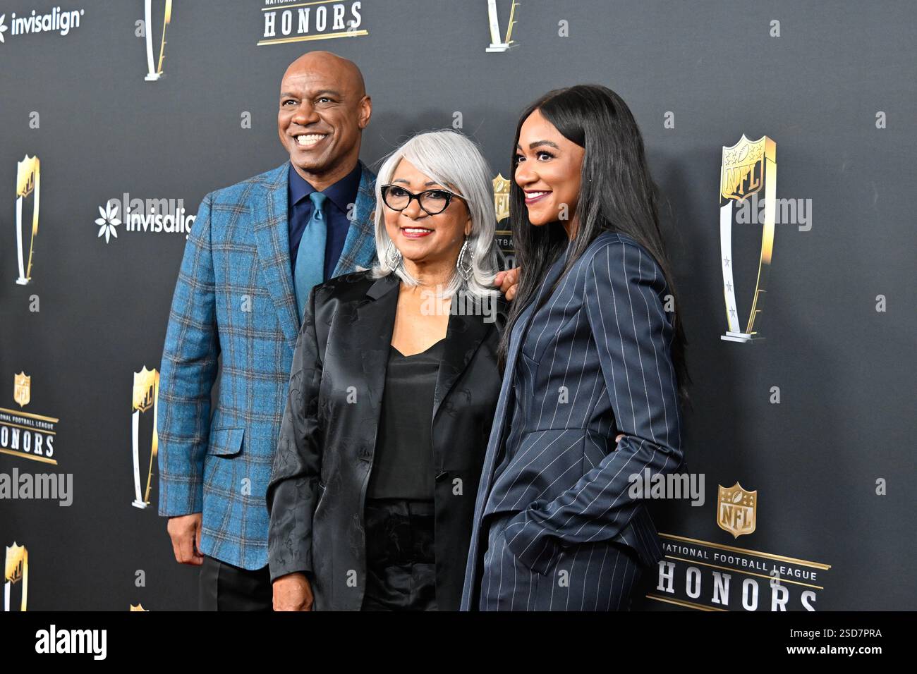 Saenger Theatre. 6th Feb, 2025. New Orleans LA; Jarrett Payton, Connie Norwood, and Brittney ...