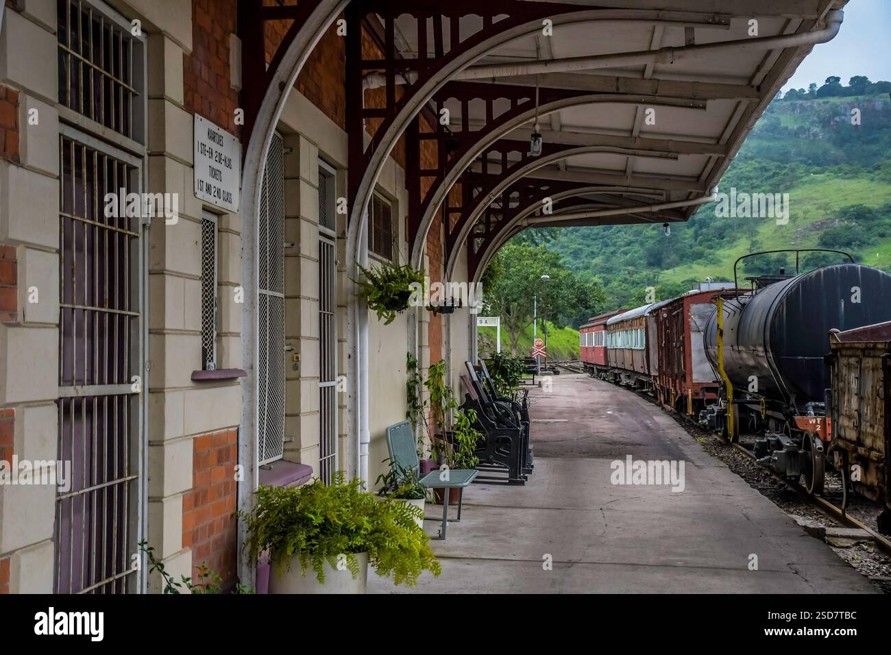 umgeni steam railway station in Inchanga Durban South africa runs steam ...