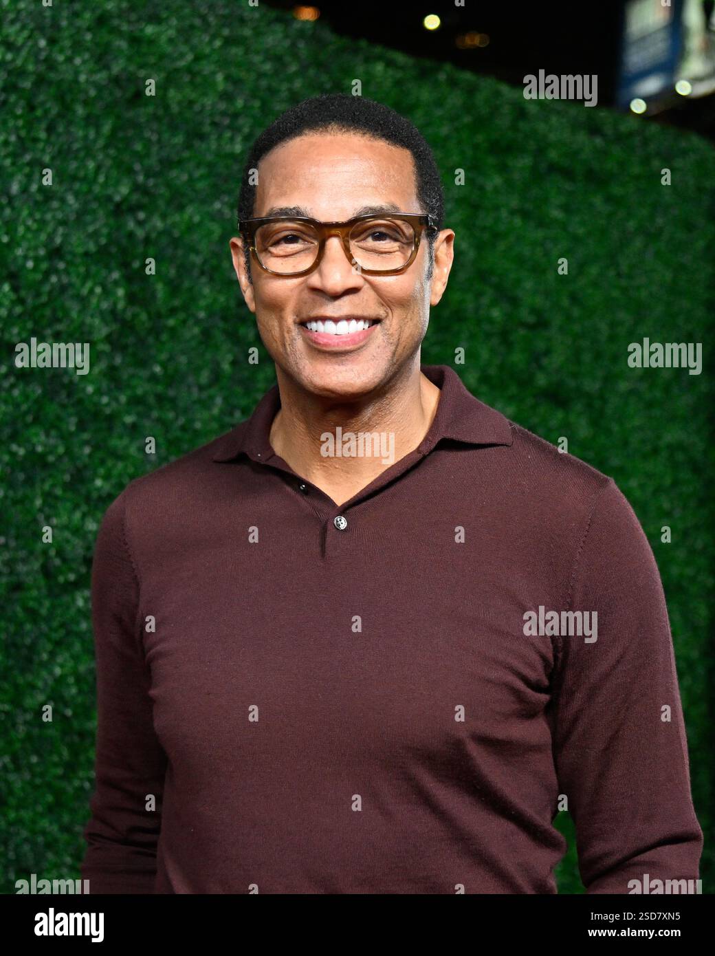 Saenger Theatre. 6th Feb, 2025. New Orleans LA; Don Lemon poses on the ...