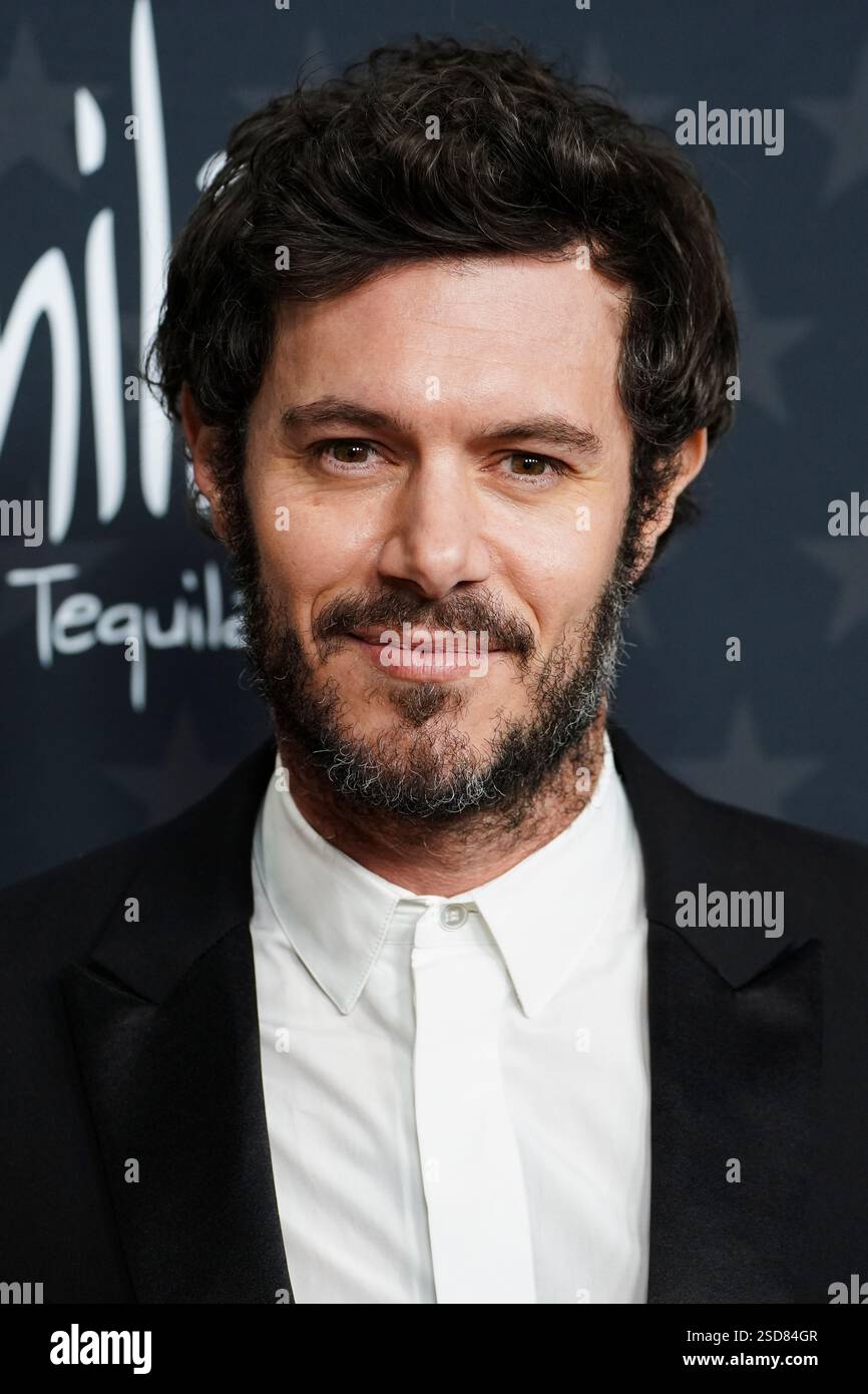Adam Brody arrives at the 30th Critics Choice Awards on Friday, Feb. 7 ...