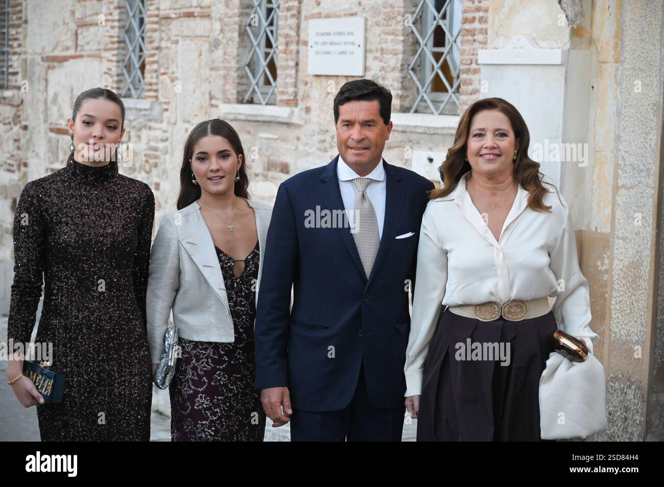 Athens, Greece, 7 February 2025. Princess Alexia of Greece and Denmark ...
