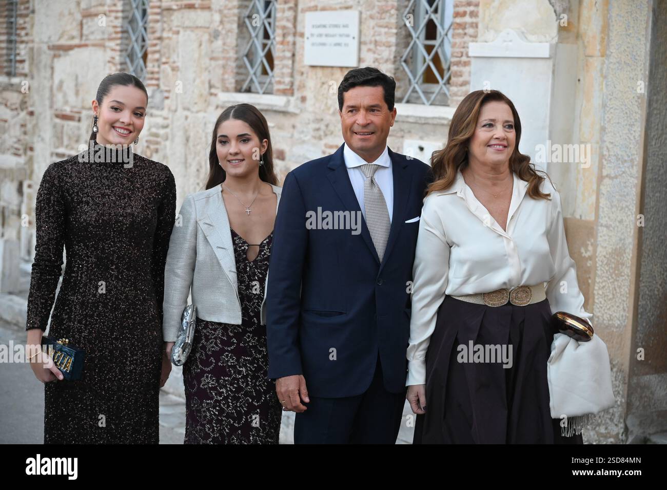 Athens, Greece, 7 February 2025. Princess Alexia of Greece and Denmark ...