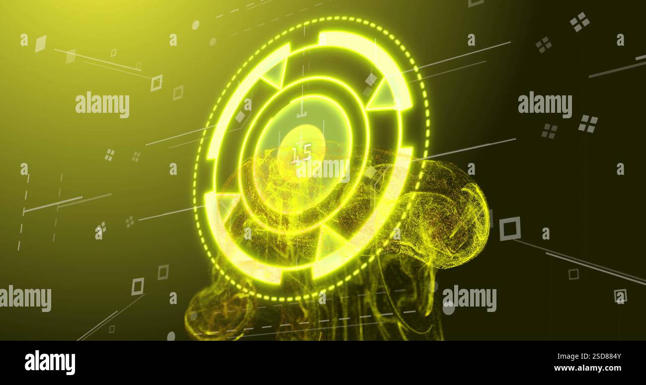 Digital countdown circular design timer hi-res stock photography and images - Alamy