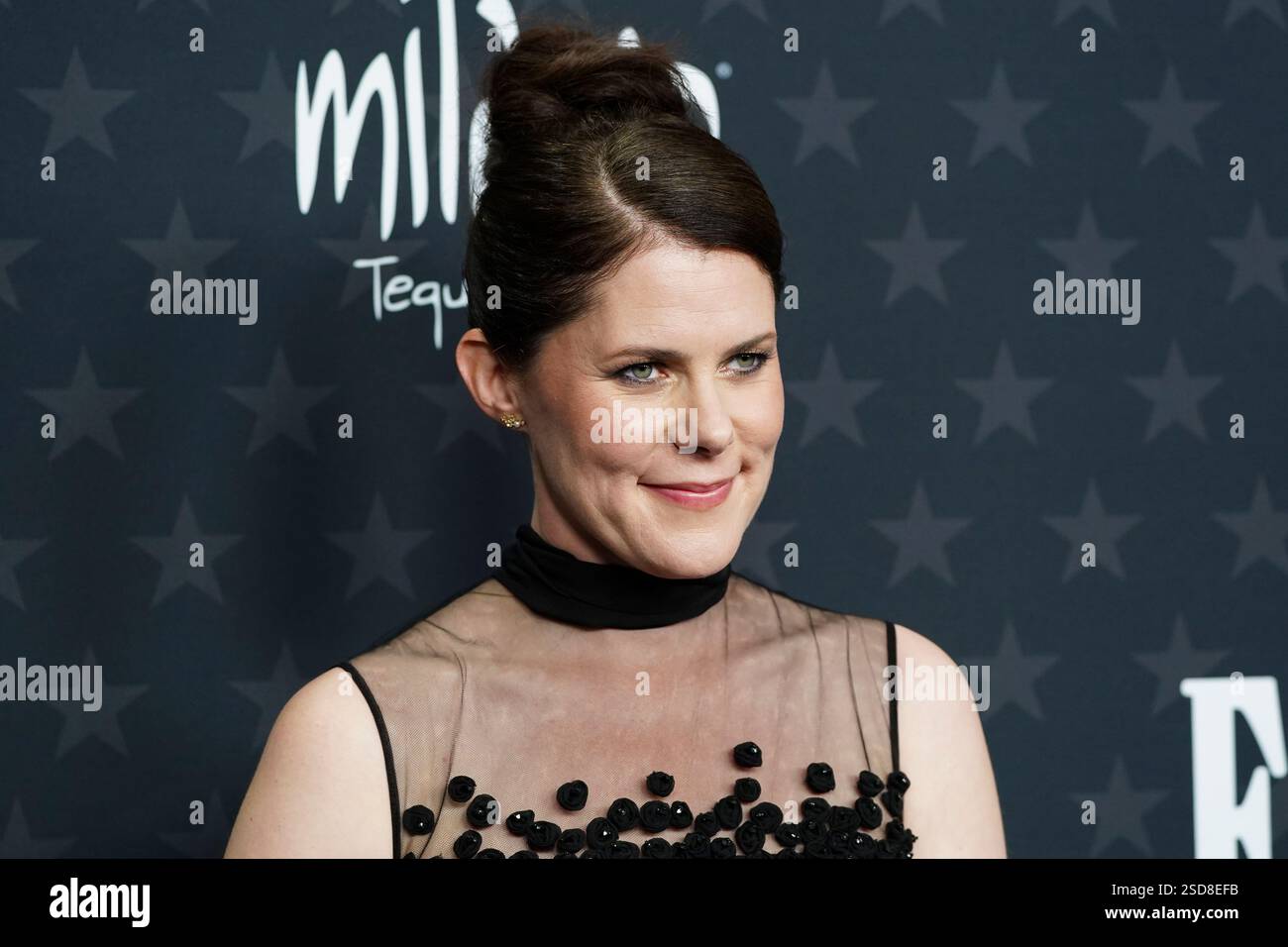 Erica Lipez arrives at the 30th Critics Choice Awards on Friday, Feb. 7 ...