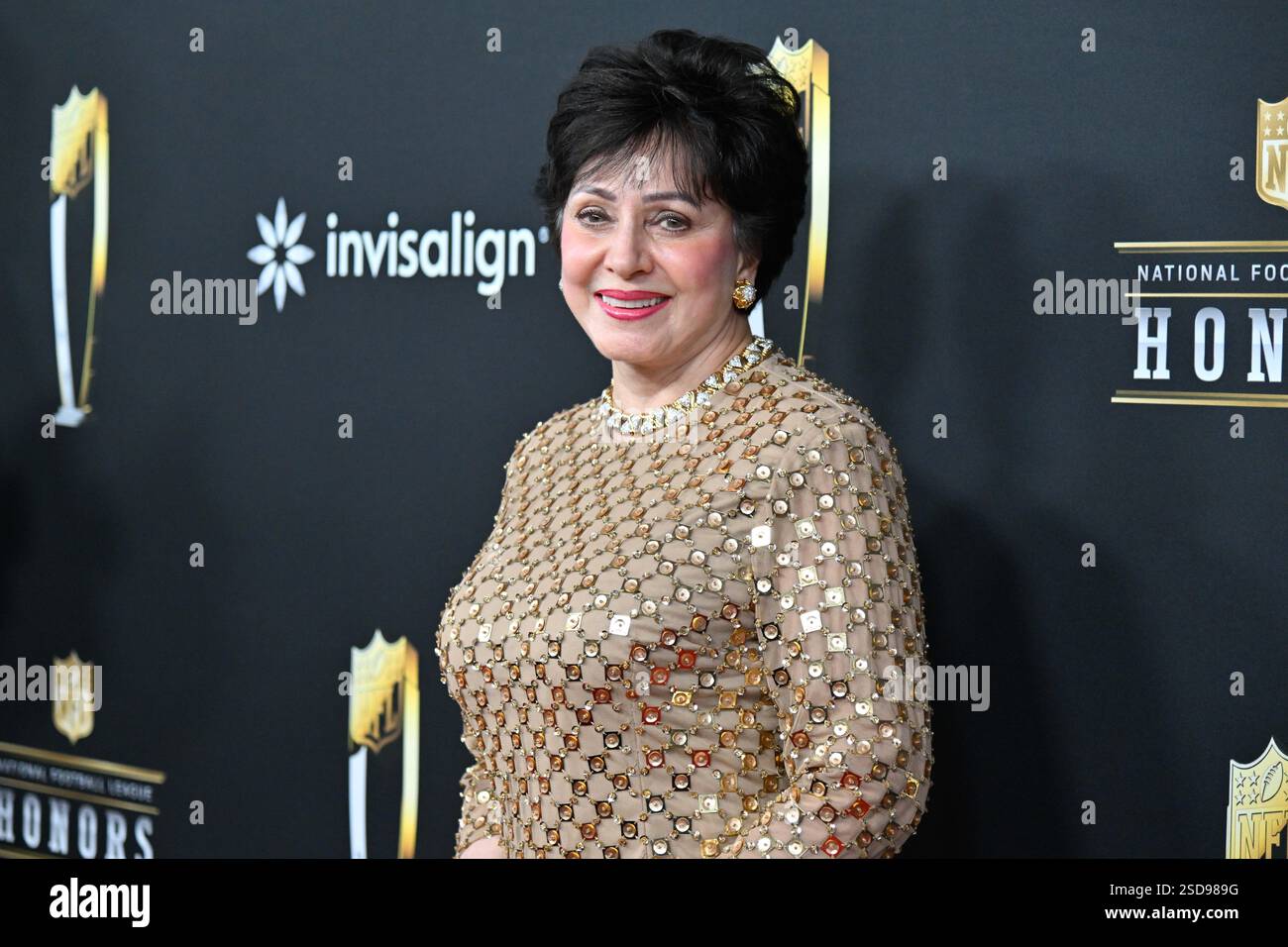 February 6, 2025, New Orleans LA; New Orleans Saints owner Gayle Benson ...