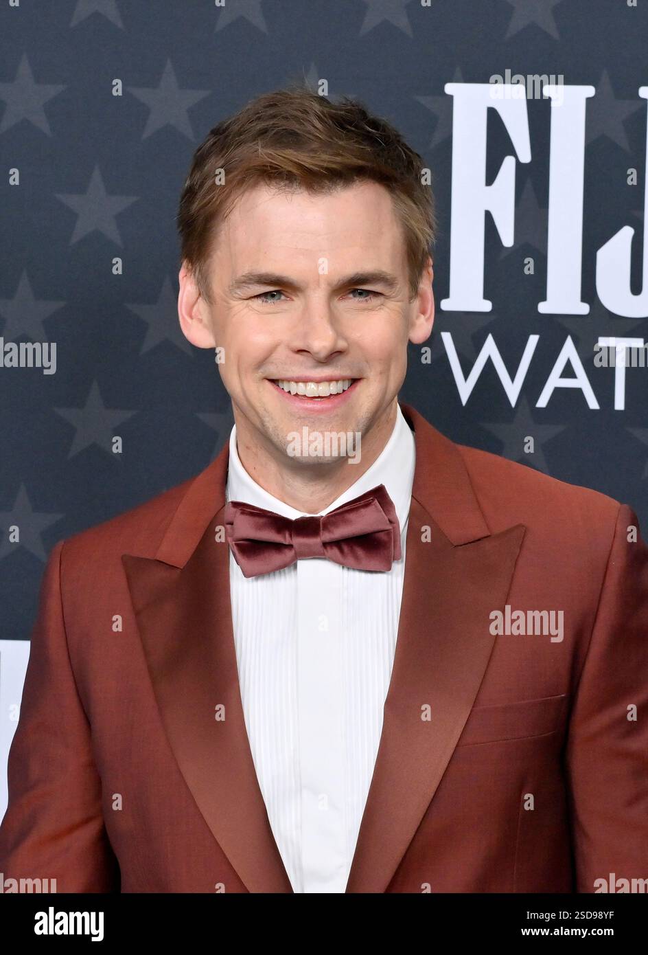 Tommy Dewey attends the 30th annual Critics' Choice Awards at the ...