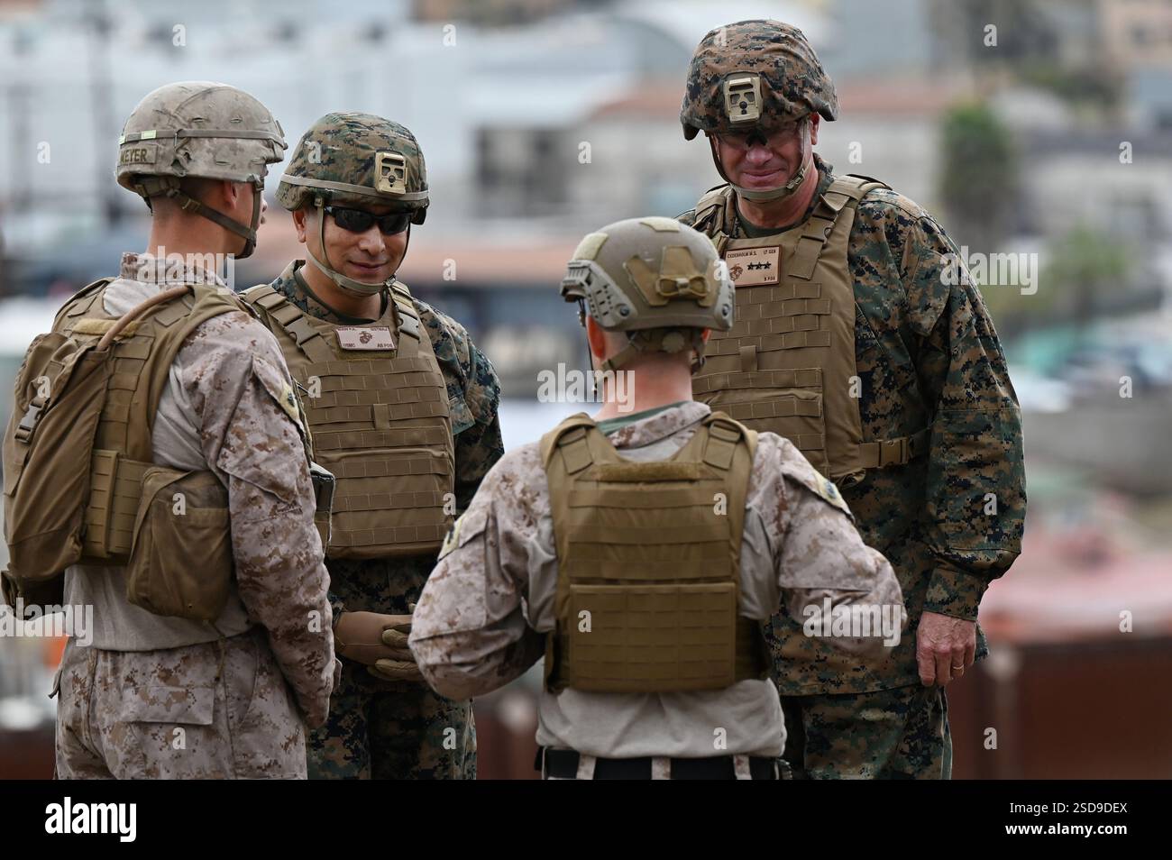 San Diego, USA. 07th Feb, 2025. United States Marine Corps troops ...