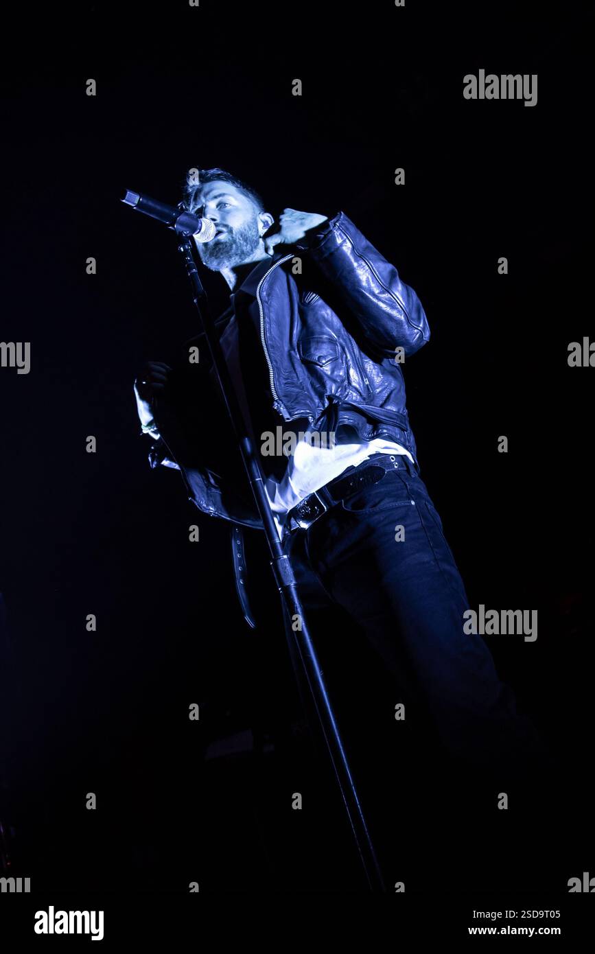 London, United Kingdom. 7th February 2025. Marc E Bassy warms up the ...