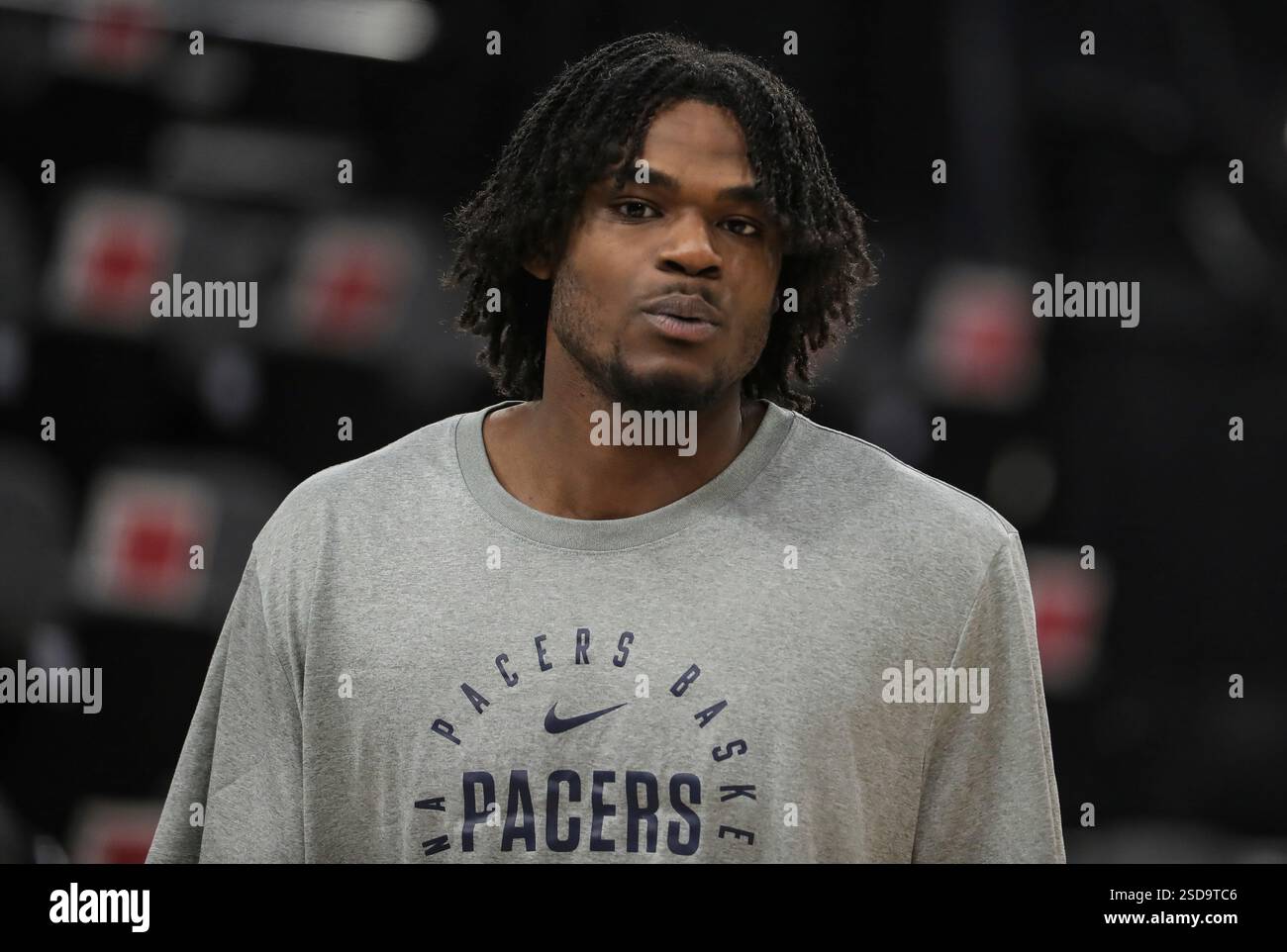 INGLEWOOD, CA - FEBRUARY 06: Indiana Pacers forward Jarace Walker (5 ...