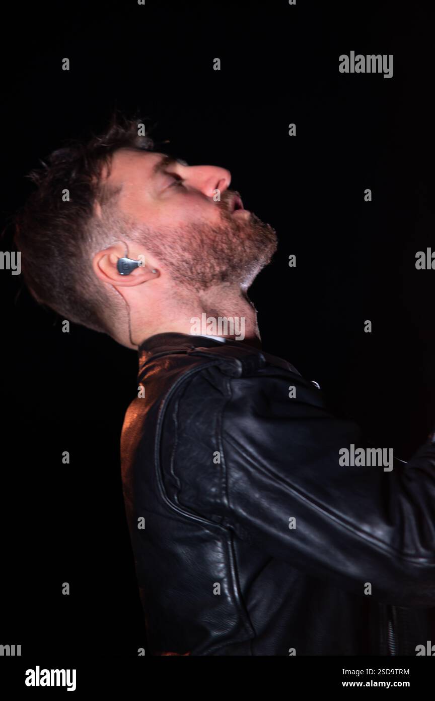 London, United Kingdom. 7th February 2025. Marc E Bassy warms up the ...