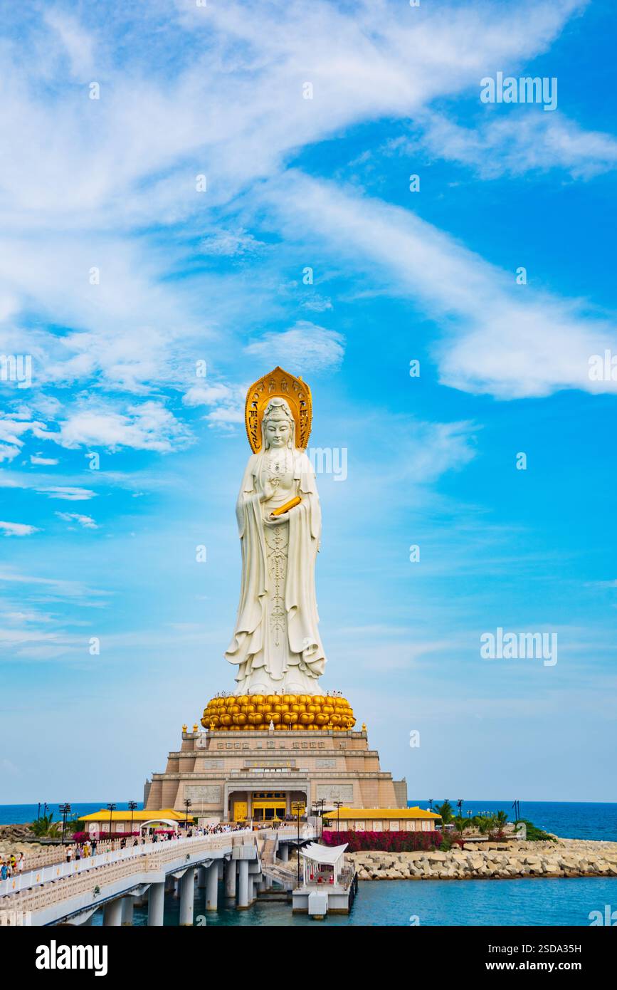Nanshan Guanyin Temple in Sanya, Hainan Stock Photo - Alamy
