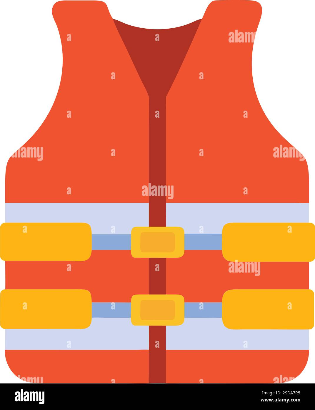 Life vest safety gear illustration Stock Vector Image & Art - Alamy