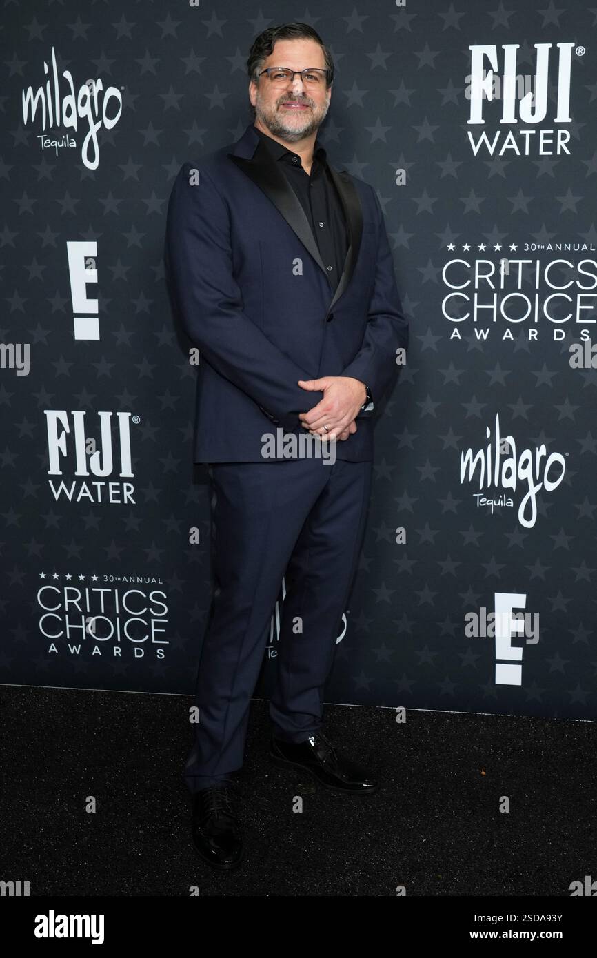 Sam Laybourne arrives at the 30th Critics Choice Awards on Friday, Feb ...