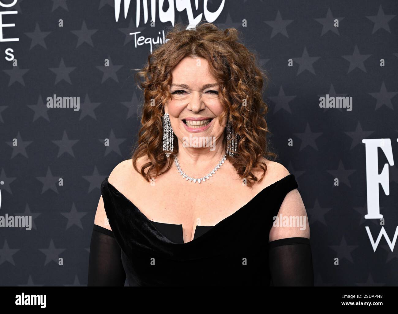 Santa Monica, USA. 07th Feb, 2025. Deirdre O'Connell arriving to the 30th Annual Critics Choice ...