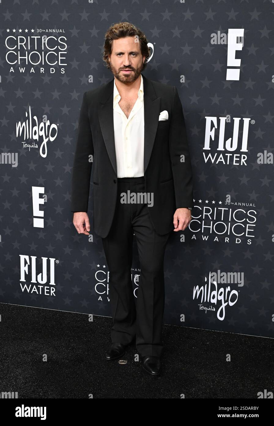 Santa Monica, USA. 07th Feb, 2025. Edgar Ramirez arriving to the 30th ...