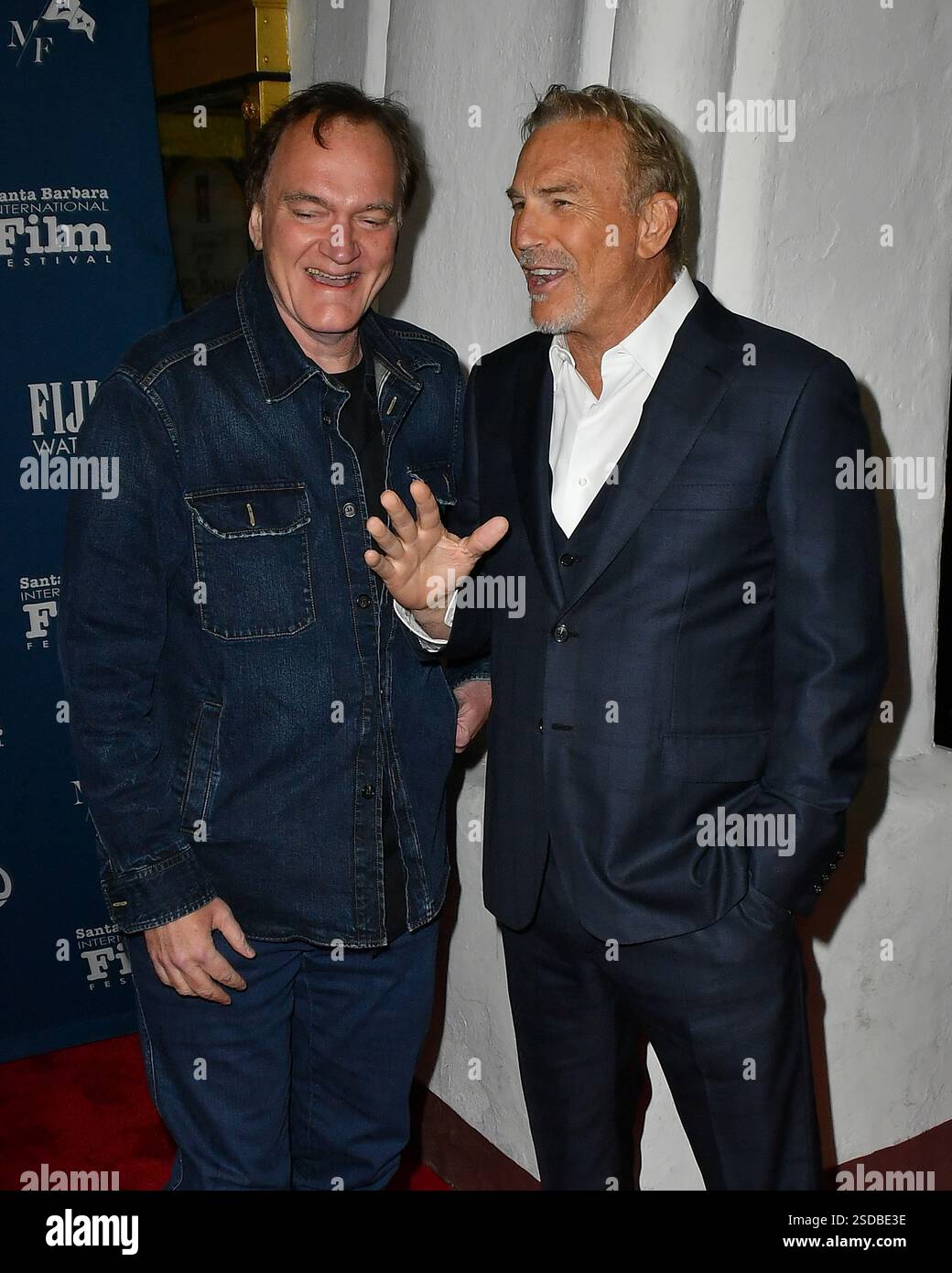 Santa Barbara, USA. 07th Feb, 2025. Quentin Tarantino and Kevin Costner ...