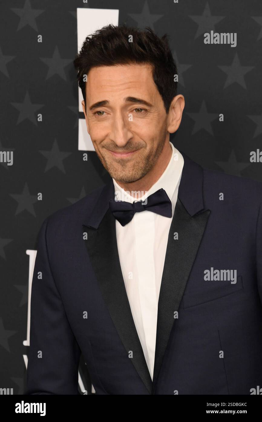 Santa Monica, Ca. 07th Feb, 2025. Adrien Brody at the 30th Annual ...