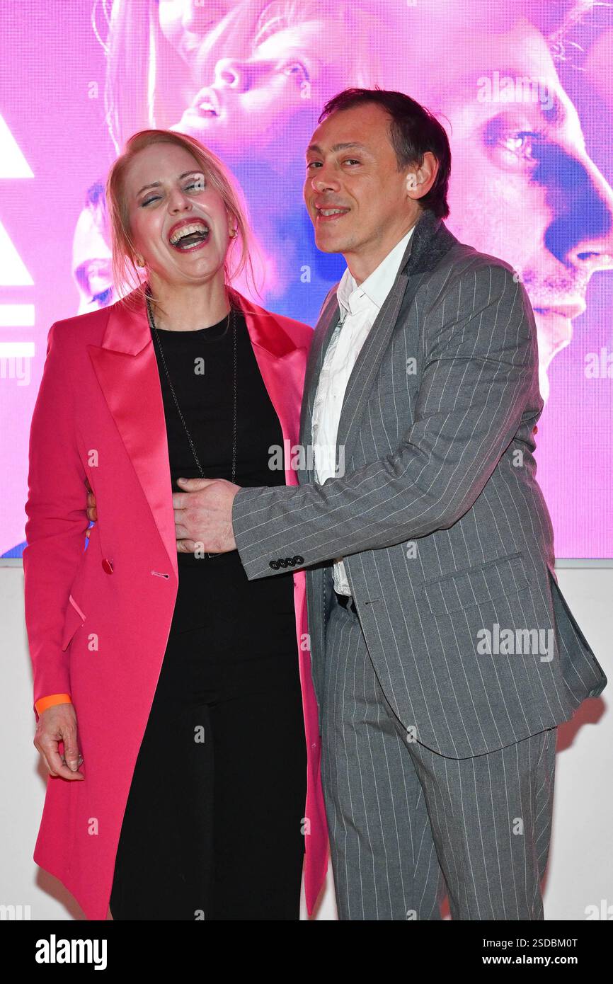 Rome, Italy. 06th Feb, 2025. Debora Attanasio and Francesco Malcom attend the photocall for the ...