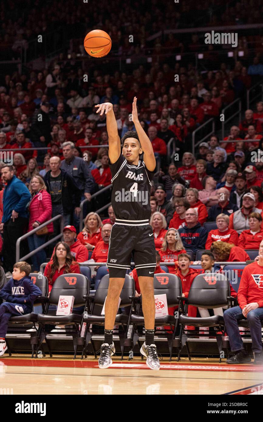 DAYTON, OH - FEBRUARY 07: Virginia Commonwealth Rams Forward Jack Clark ...
