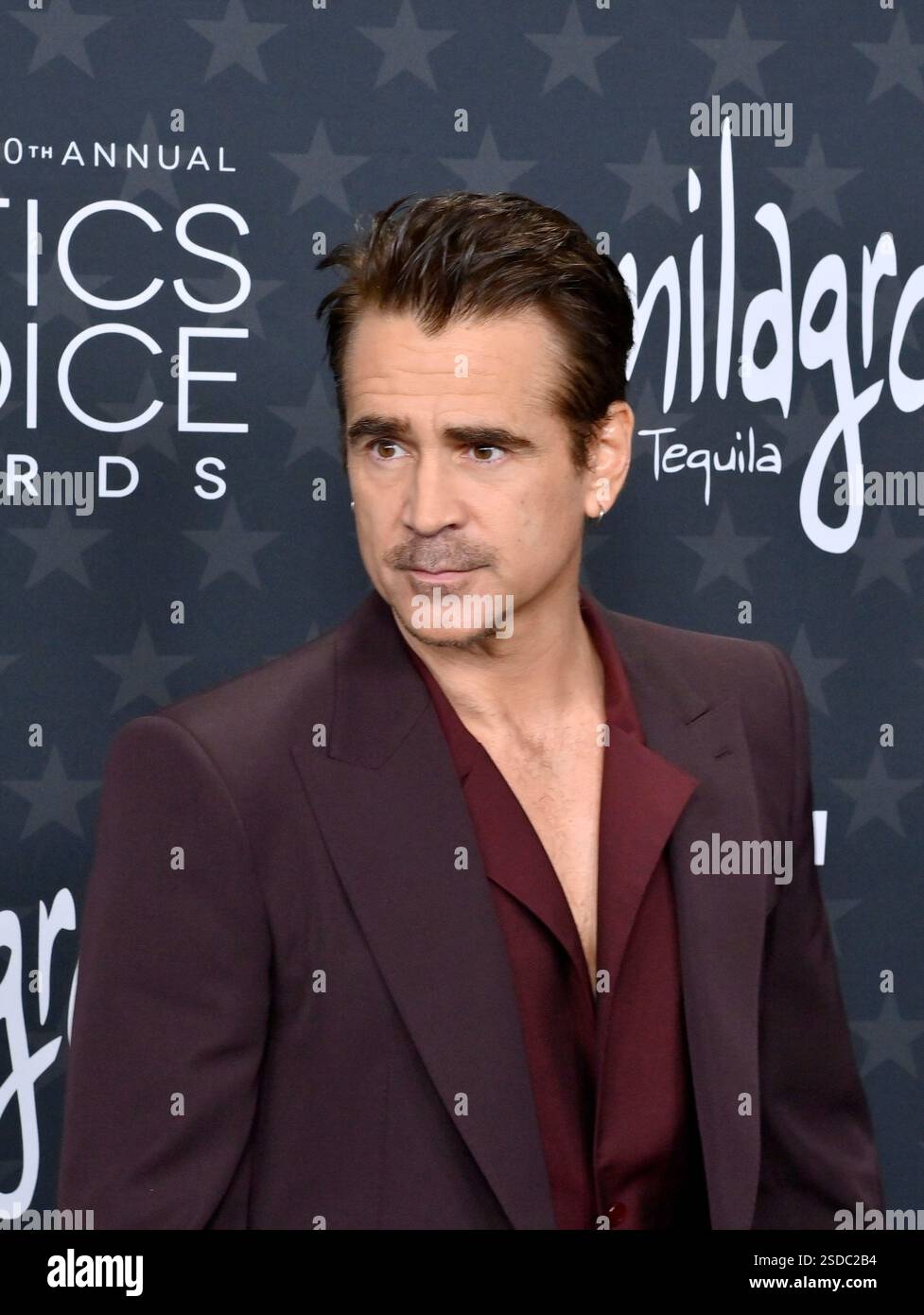 Santa Monica, United States. 07th Feb, 2025. Colin Farrell attends the ...