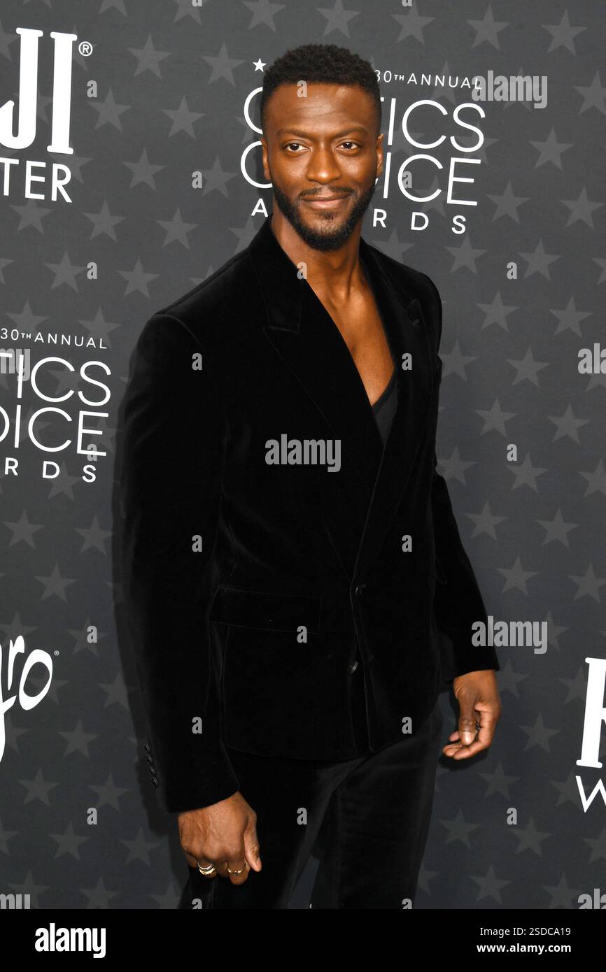 Santa Monica, California, USA. 07th Feb, 2025. Aldis Hodge attends the ...