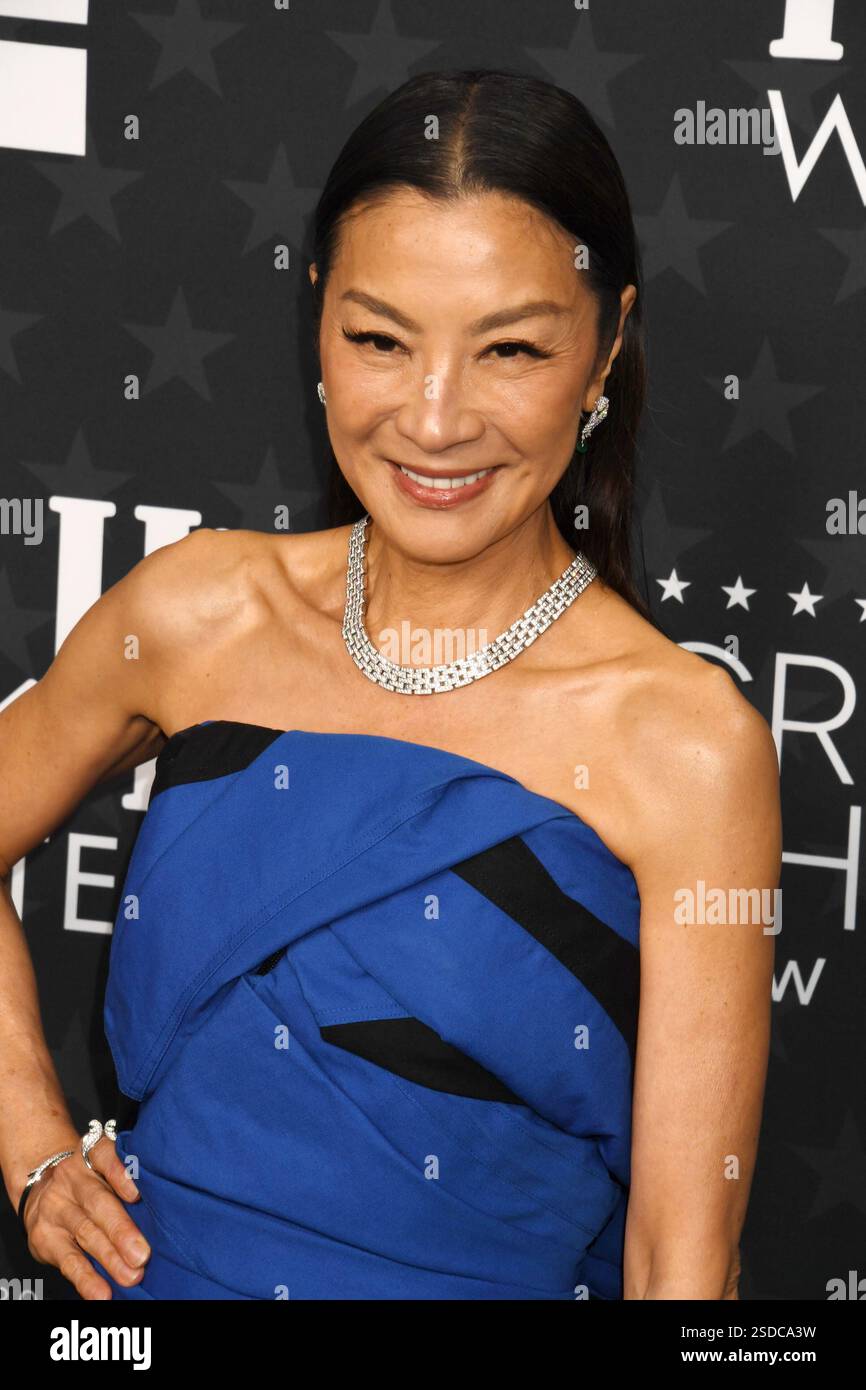 Santa Monica, California, USA. 07th Feb, 2025. Michelle Yeoh attends ...