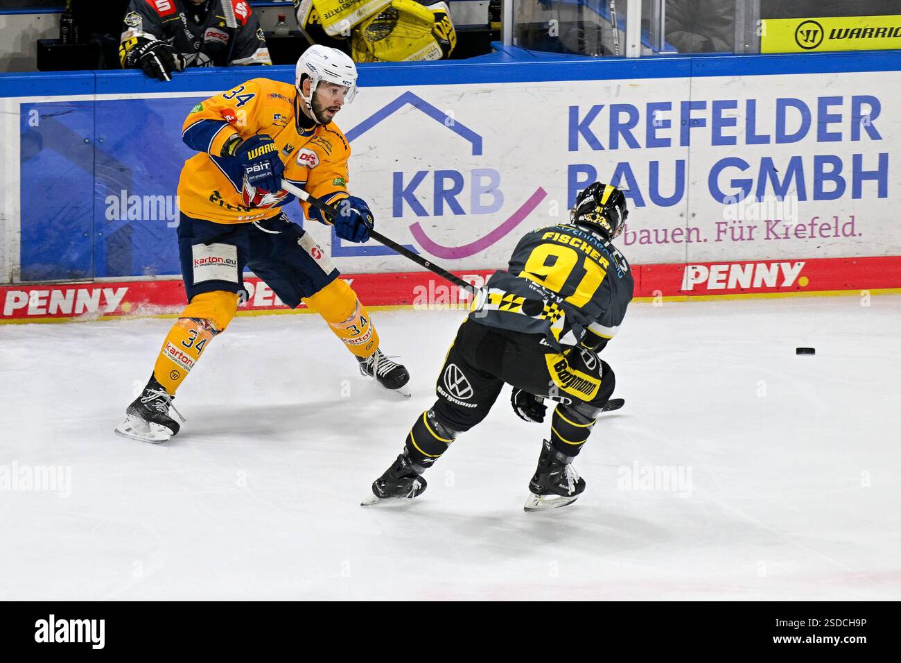 Eishockey DEL2 - 24/25 - 44 Spieltag: Krefeld Pinguine vs Lausitzer ...